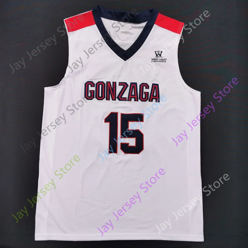 Custom Gonzaga Bulldogs Basketball Jersey NCAA College John Stockton ...