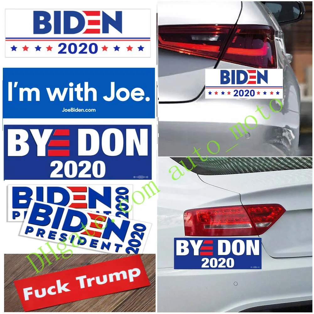 2020 U.S. General Election Bumper Best Sticker For Bike 5 Types Of 7.6 ...