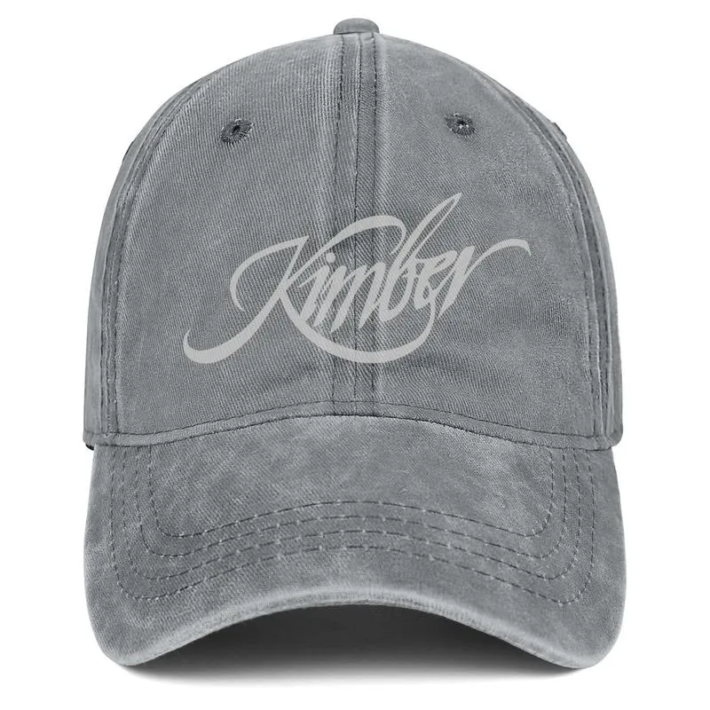 Kimber Sniper Rifle Firearms Gun Unisex Denim Baseball Cap Cool Fashion ...