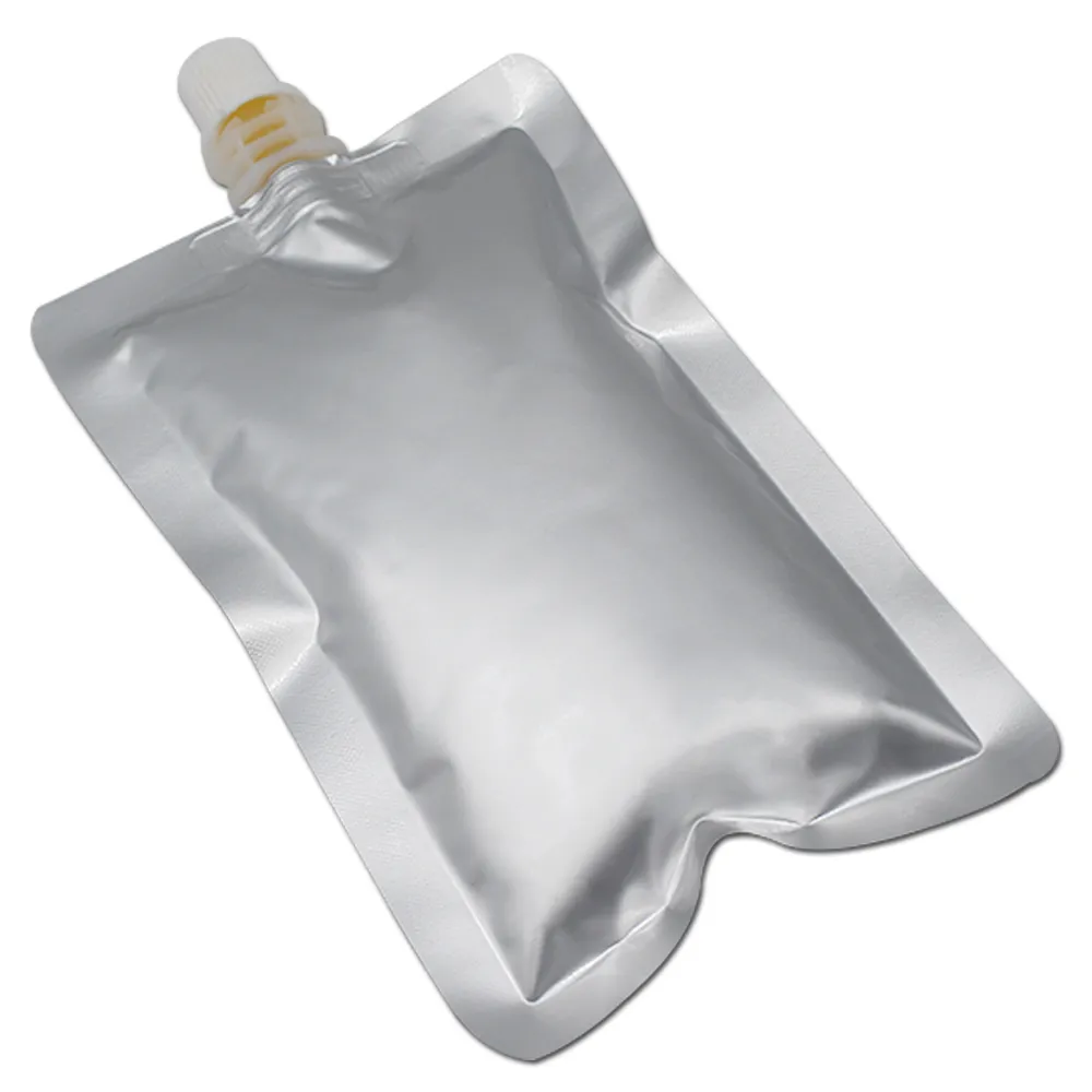 Wholesale 50 Pure Aluminum Foil Jelly Liquid Spout Sack Bag 10x16 Cm ...