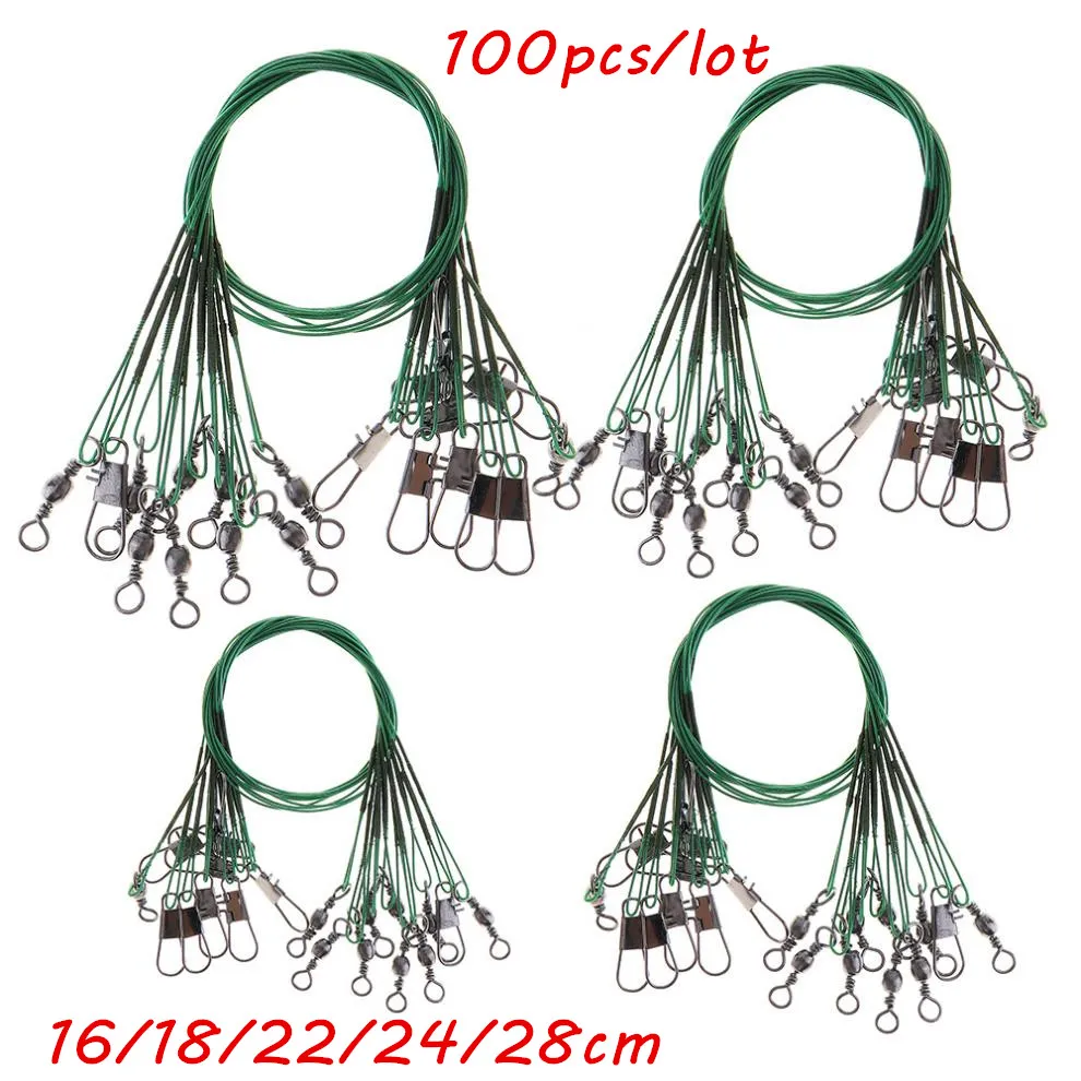 DHgate.com:100pcs/lot 5 Sizes Mixed 16cm-28cm Anti-bite Steel Wire ...