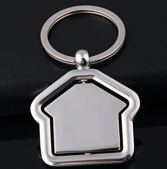 100 House Keychains Bulk - Spinning Novelty Keyrings, Party Favors ...