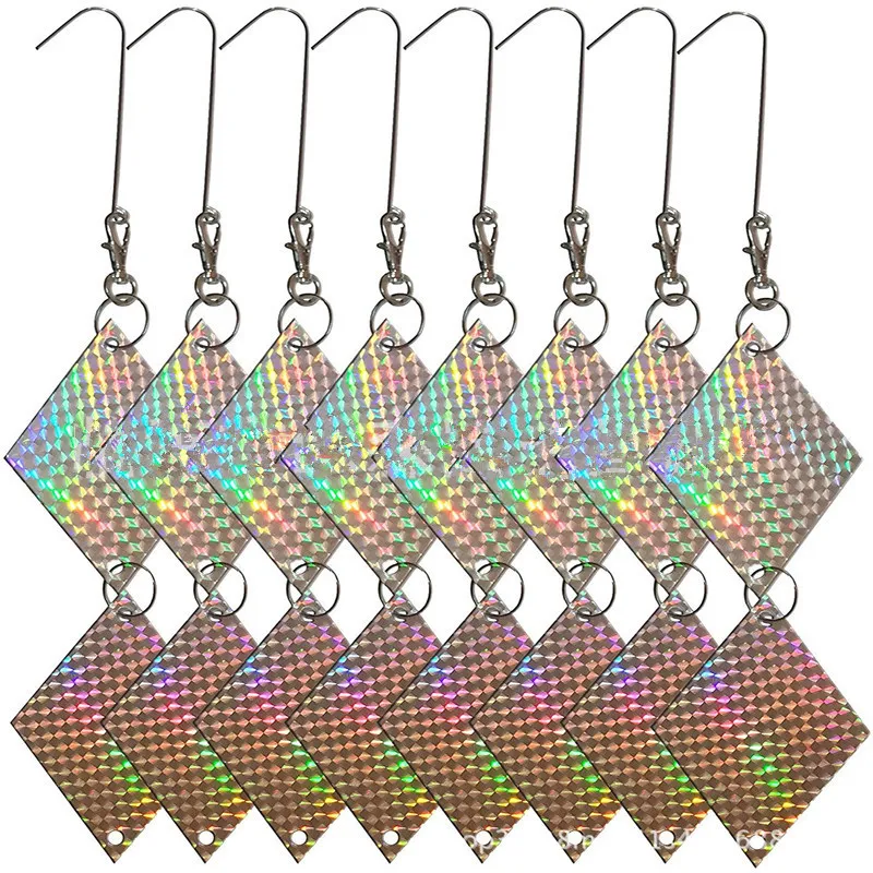 Reflective Scare Bird Repellent Tool Glitter Bells Hanging Anti Bird ...
