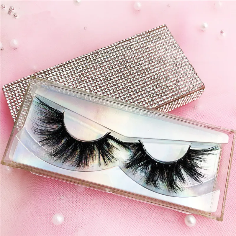 DHgate.com:Glittering Rhinestone 3D Mink False Eyelashes Box:Health ...