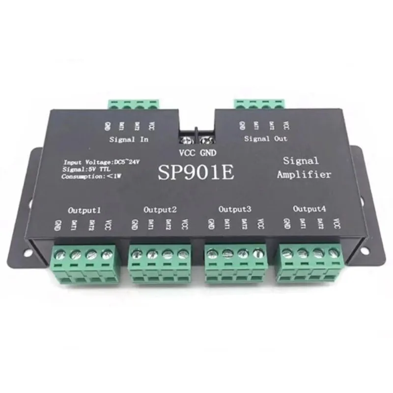 DHgate.com:LED Signal Amplifier Controller - SPI Output Signal 4 ...
