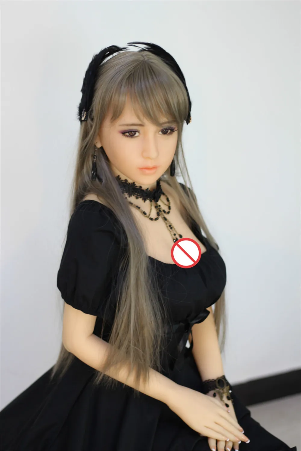 Full Body Breast Inflatable Semi Solid Silicone Doll Sex Doll Oral Love