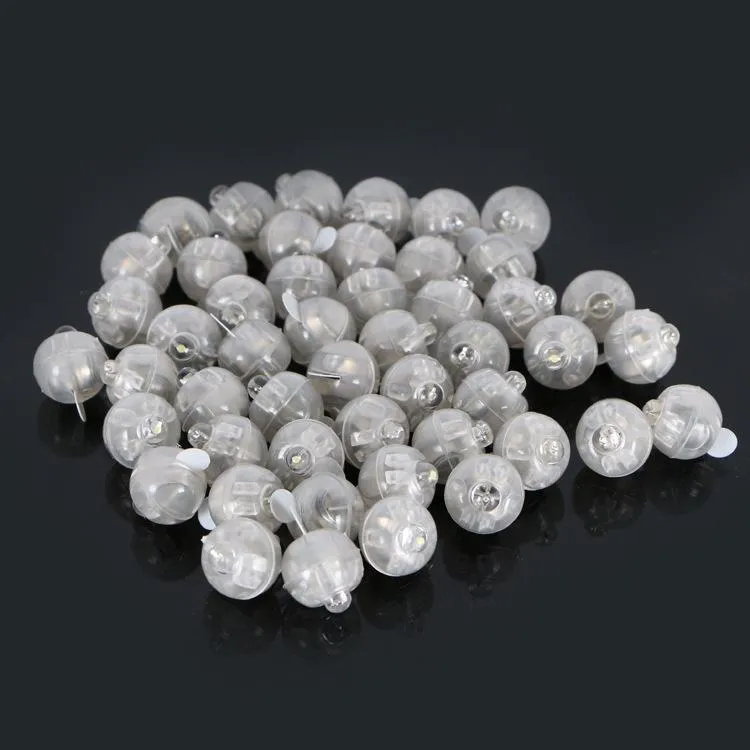 RGB LED Round Balloon Light Submersible Lamp For Christmas, Party ...