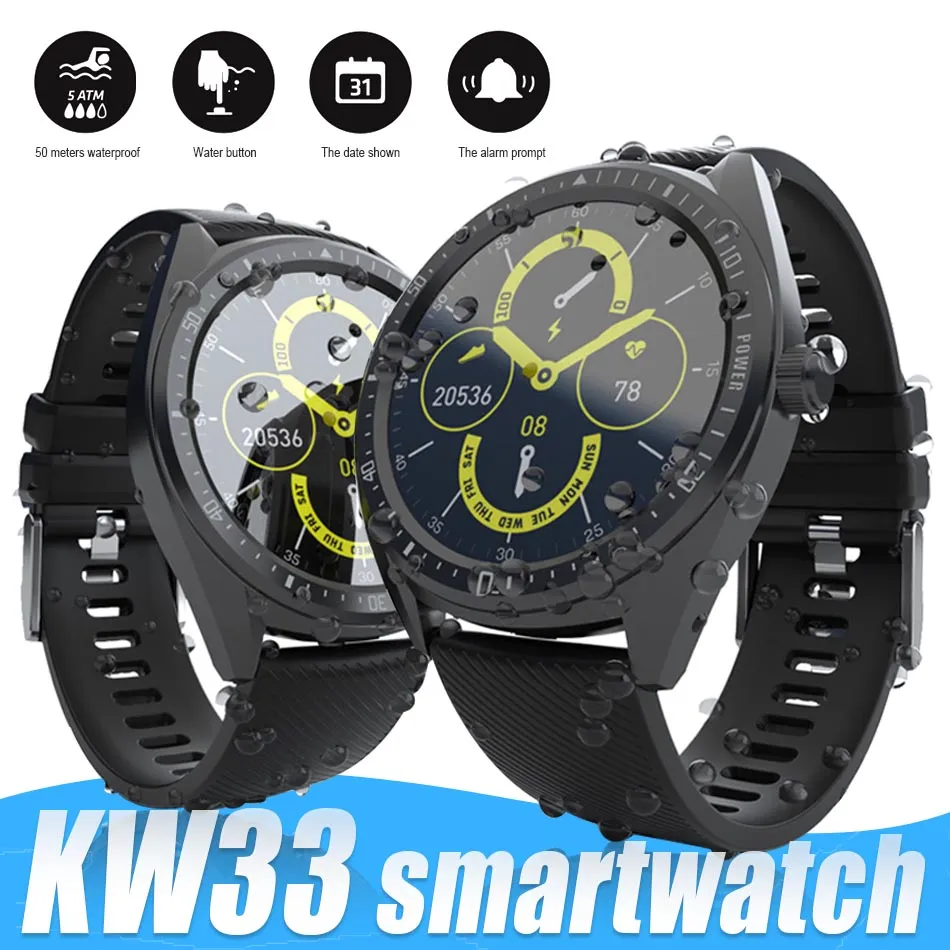 Waterproof Sports Smart Watch With Heart Rate Monitor Universal Health ...