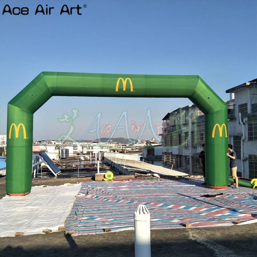 Wholesale Transfer Printed Angle Arches Inflatable Advertising Arch ...