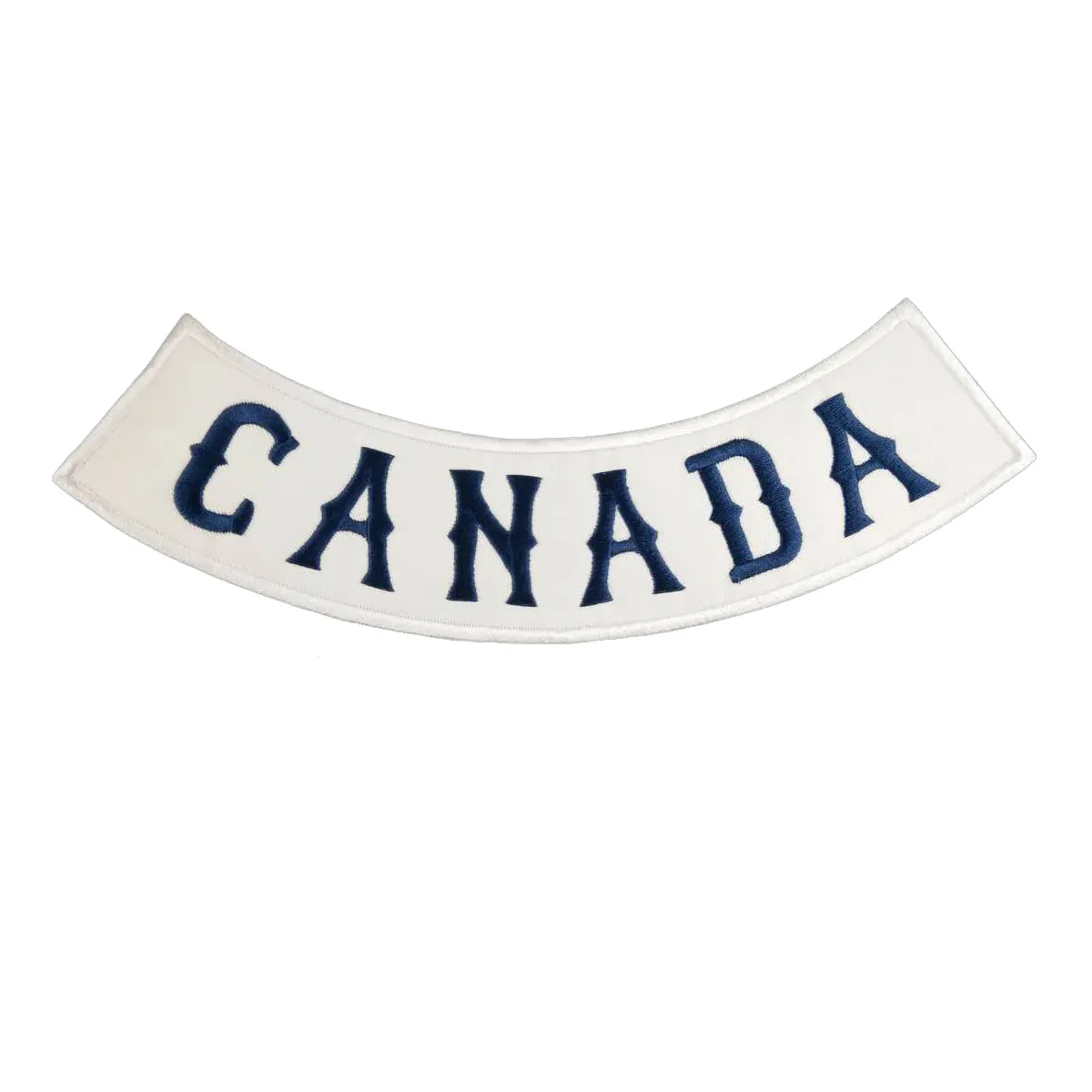 Canada Rocker Embroidered Iron On Patch Motorcycle Biker Club MC Front ...
