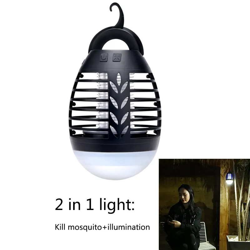Mosquito Killer Fly Bug Catcher Lamp Outdoor Electric Waterproof Summer ...