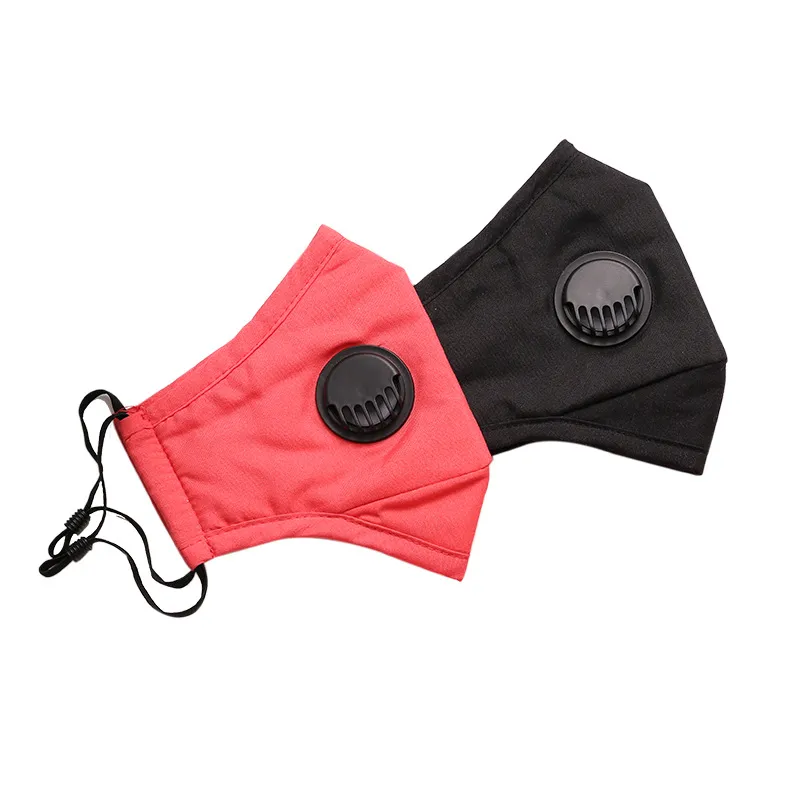 Designer Dustproof PM2.5 Cloth Mask With Filter With Breathing Valve ...