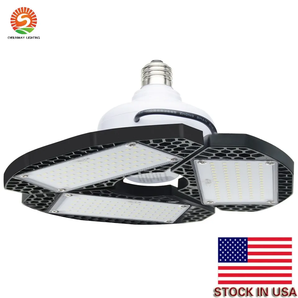 7200 Lumen LED Garage Light - Radar Sensor, Super Bright 60W E26 ...