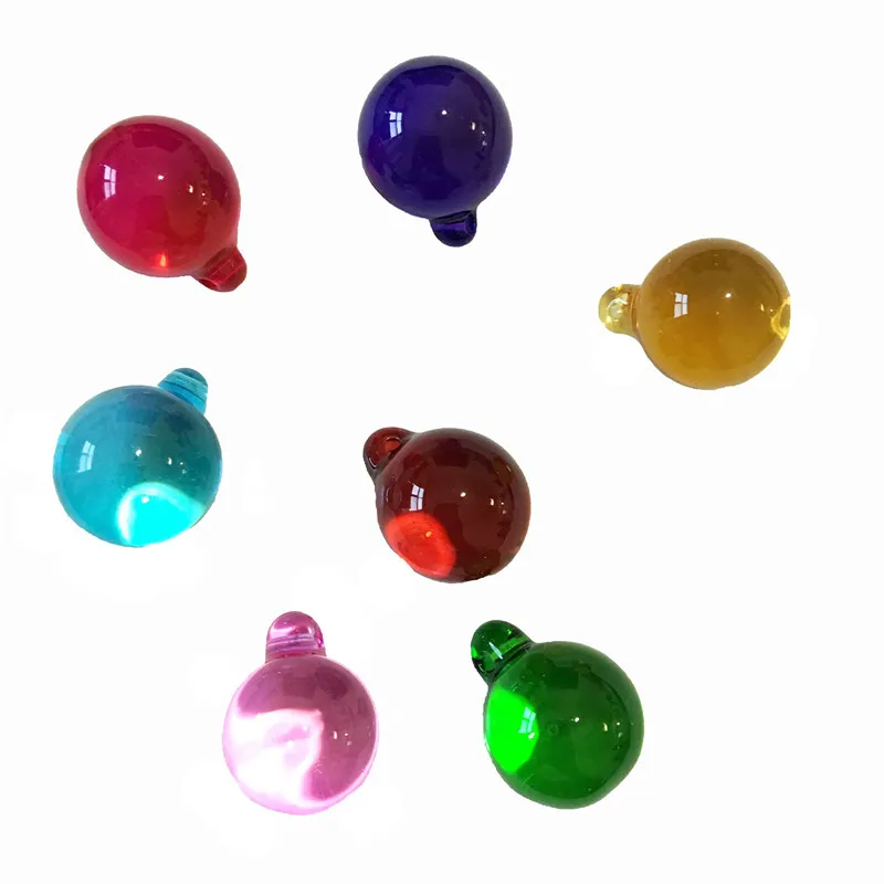 Premium 30mm Crystal Balls - Set, Transparent Smooth Hanging Pendants ...