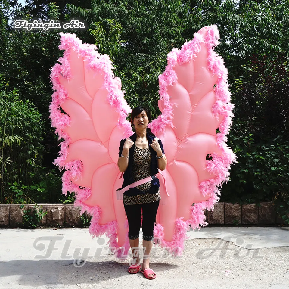 Parade Performance Inflatable Angel Wings Adult Wearable Blow Up ...