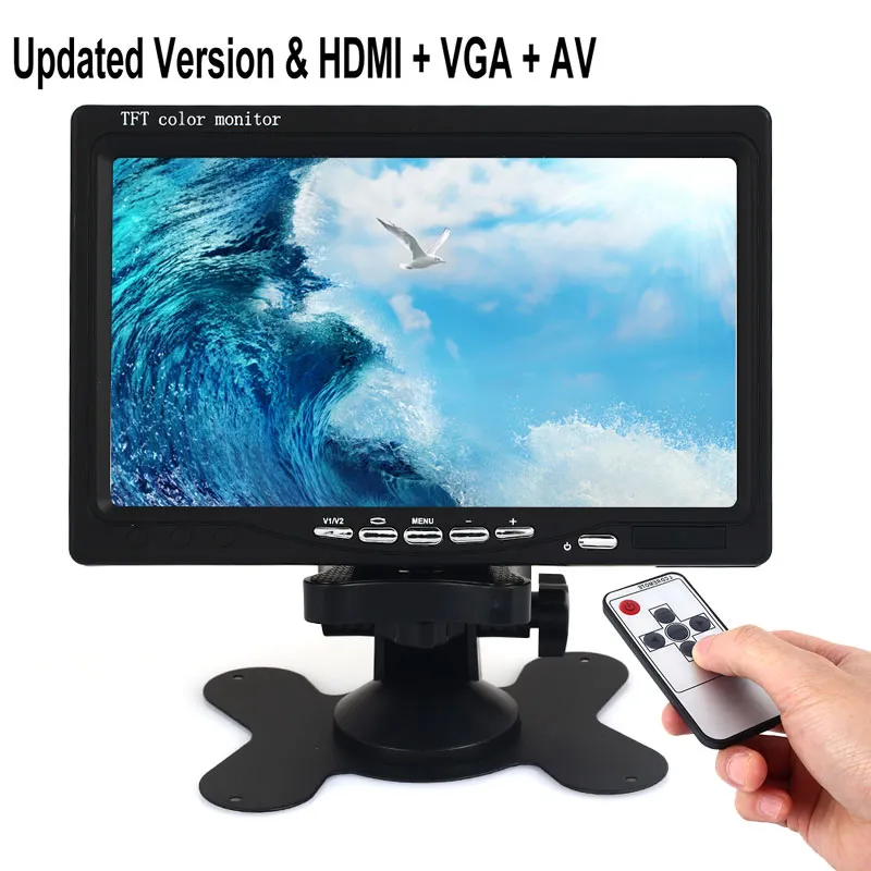 Mini 7 Zoll TV HD 1024 * 600 TFT LCD Digitaler Und Analoger Kleiner TV ...