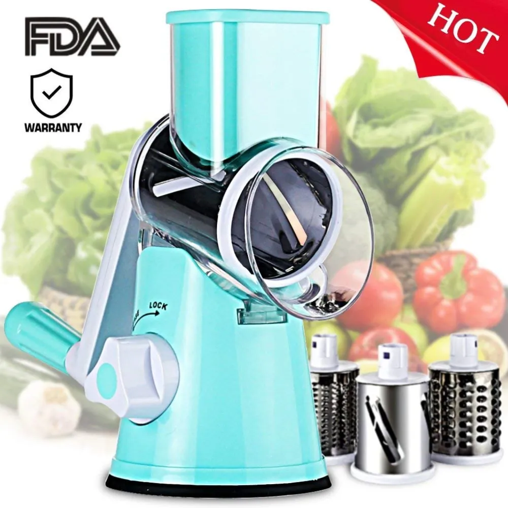 Multifunction Vegetable Cutter Manual Plastic Slicer FDA-Certified ...