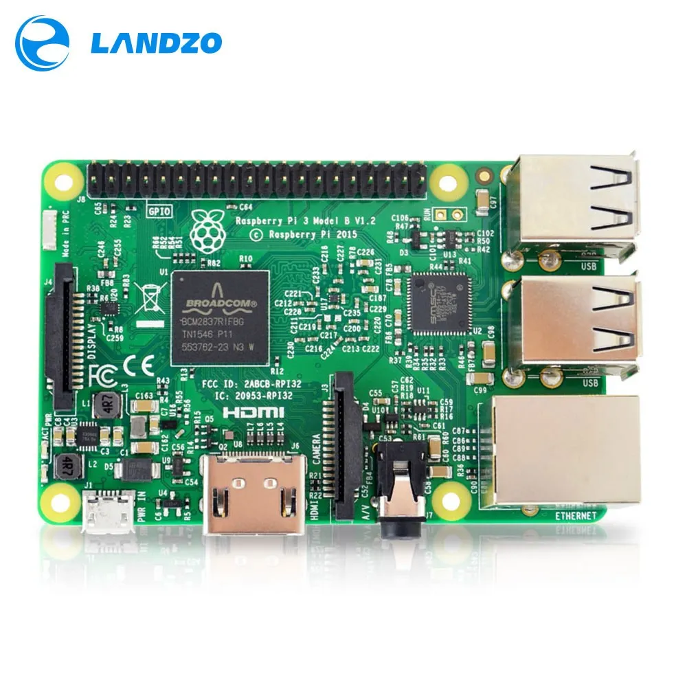 Wholesale Raspberry Pi 3 Model B Board 1GB LPDDR2 BCM2837 Quad Core Ras ...