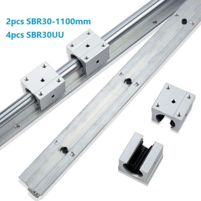 Wholesale SBR30 1100mm Linear Guide /Rail + SBR30UU Linear Bearing ...