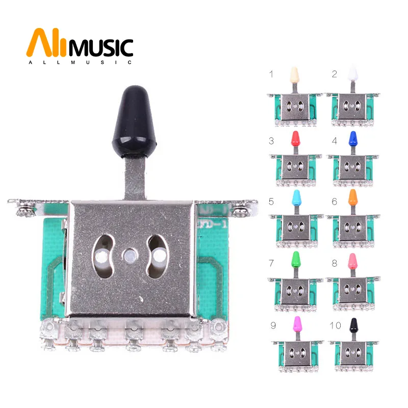 DHgate.com:10pcs 5 Way Selector Electric Guitar Pickup Switches Toggle ...