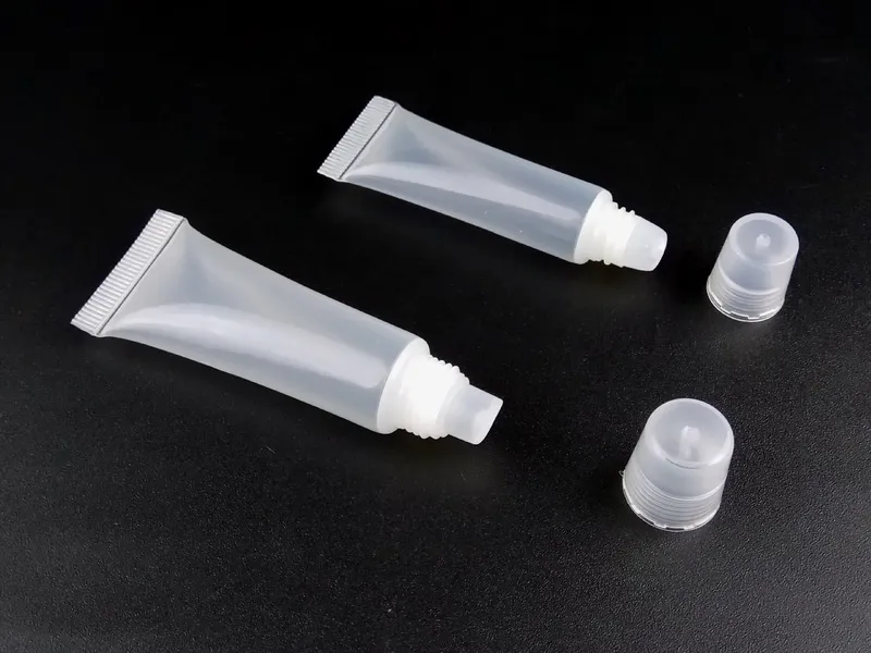 DHgate.com:5ml-15ml Clear Plastic Squeeze Lip Gloss Tubes Refillable ...