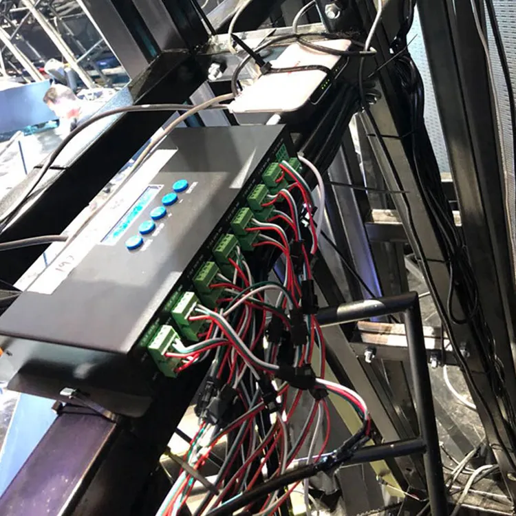 Led Controller Output 144w: Artnet Ethernet To SPI/DMX Pixel LED Light ...