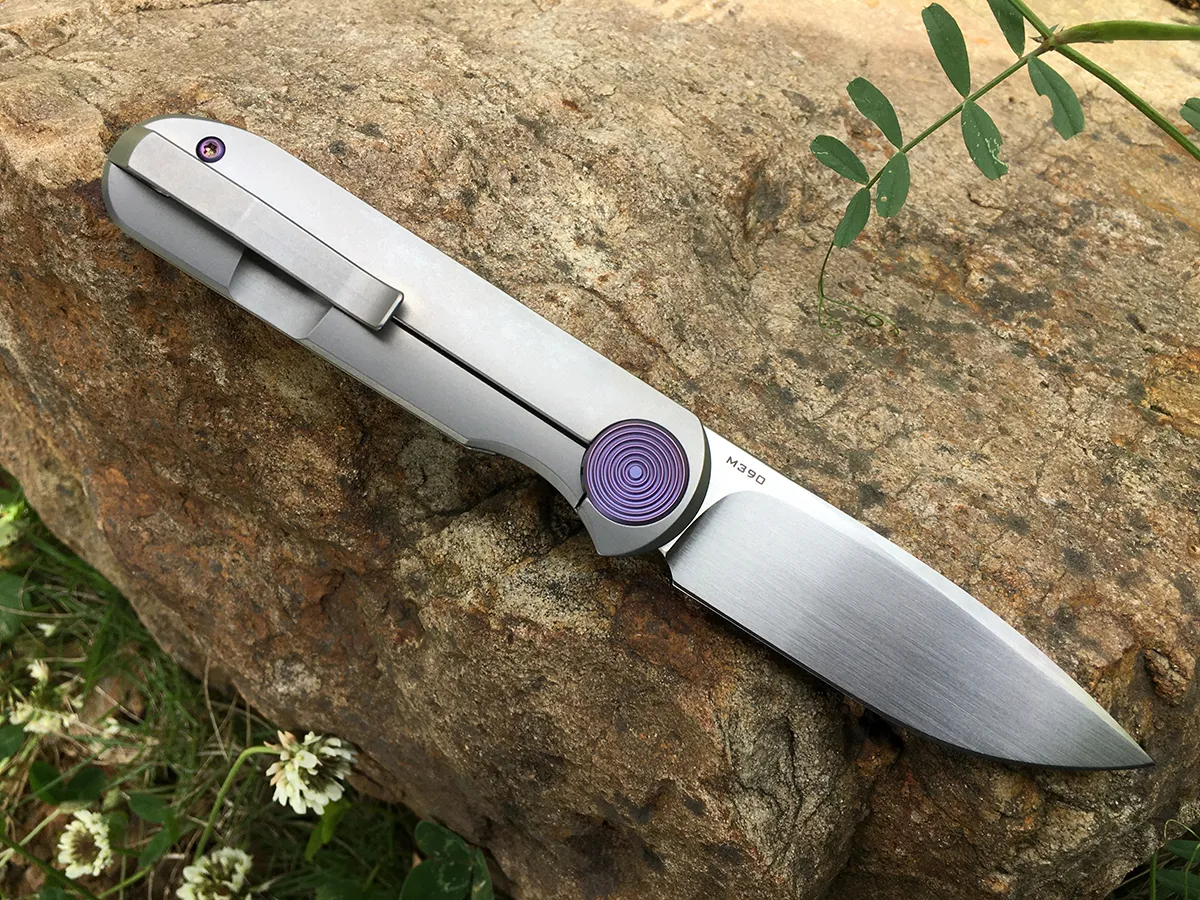 US LOCAL SHIPPING ! CUSTOM GARETH BULL SHAMWARI KNIVES FRONT FLIPPER ...