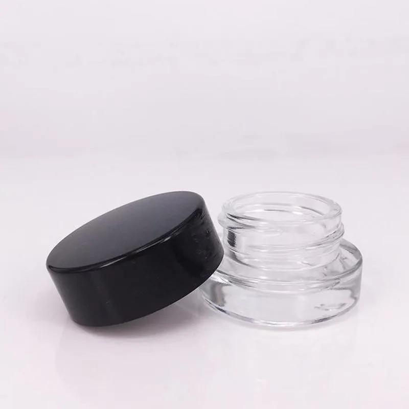 Non Stick 5ml Unbreakable Split Glass Jar With Tempered Unbreakable ...