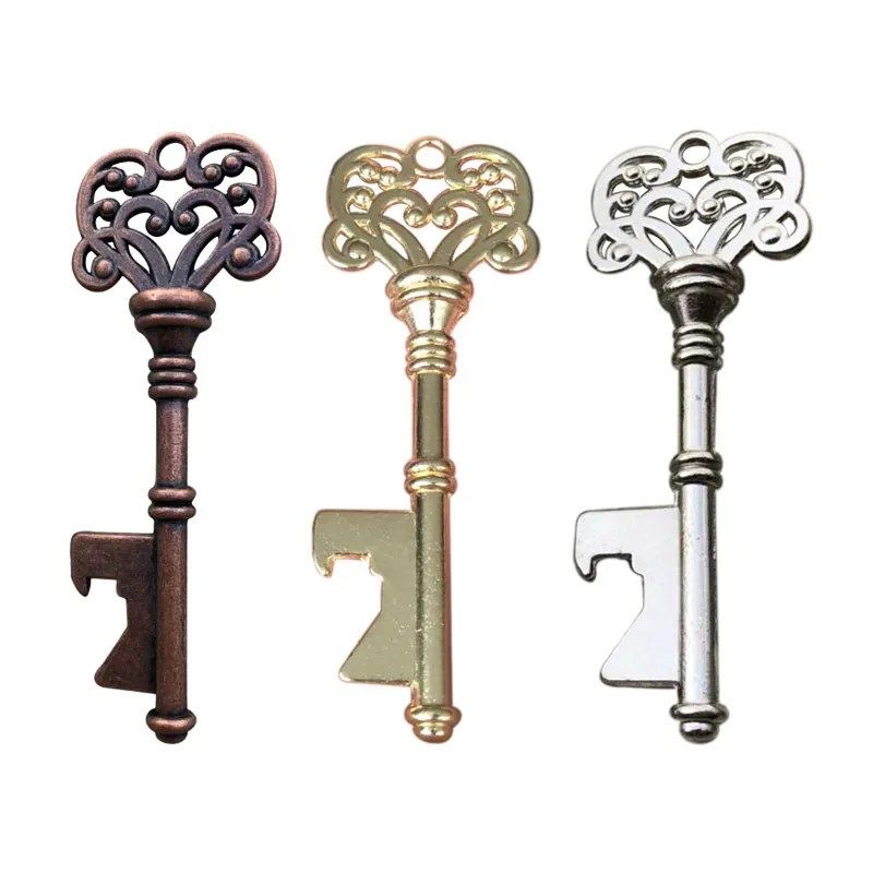 Wedding Key Bottle Opener Favors - Rustic Bridal Shower Gifts, Birthday ...