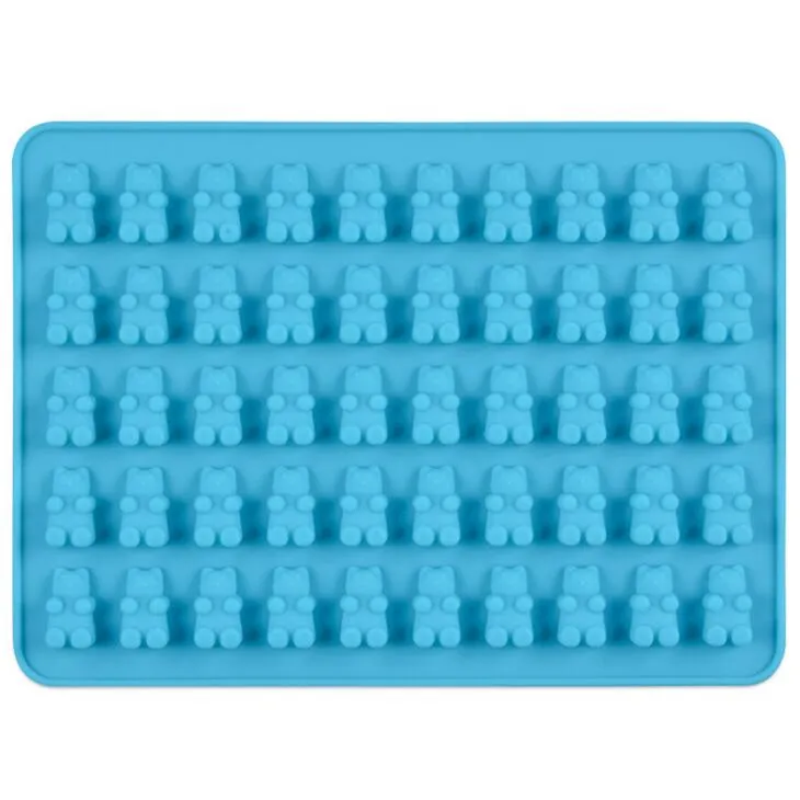 Practical Cute Gummy Bear 50 Cavity Silicone Tray... From Summerxixi ...
