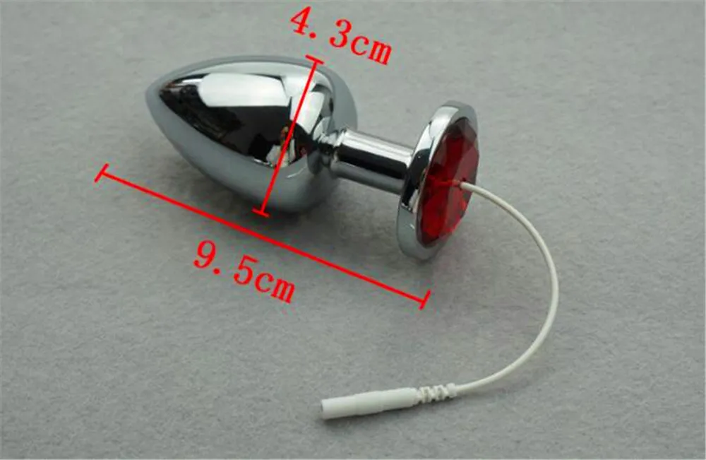 Unisex Silicone Anal Plug, Stainless Steel Torpedo... From Loverproduct ...