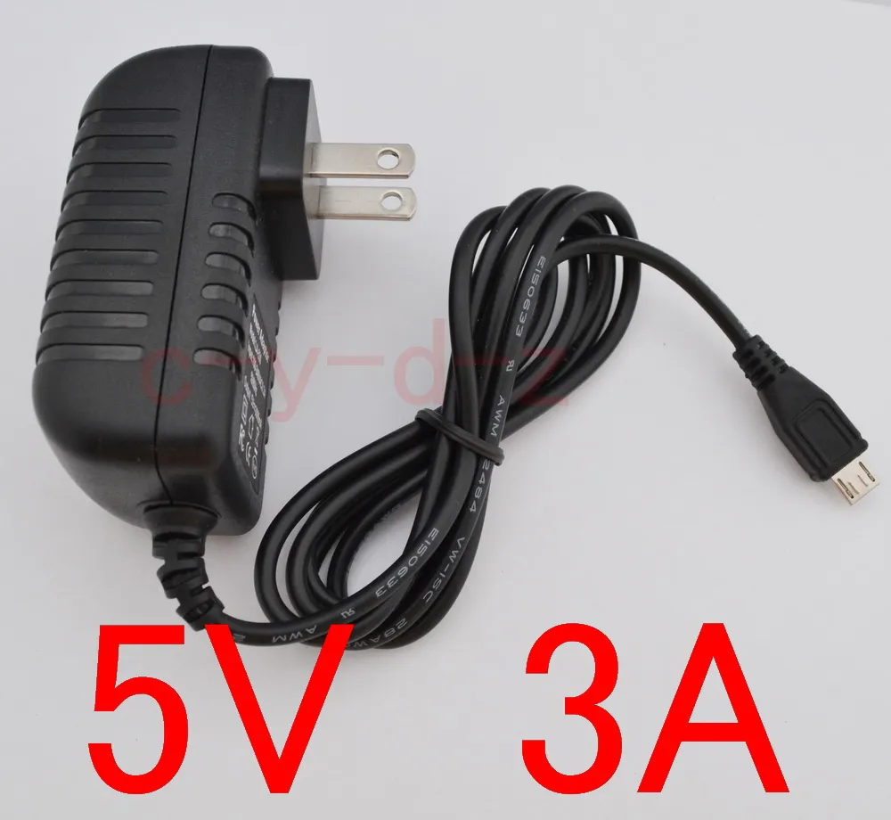 DHgate.com:10Pcs 5V 3A Micro USB AC/DC Power Adapter with EU/US/AU/UK ...