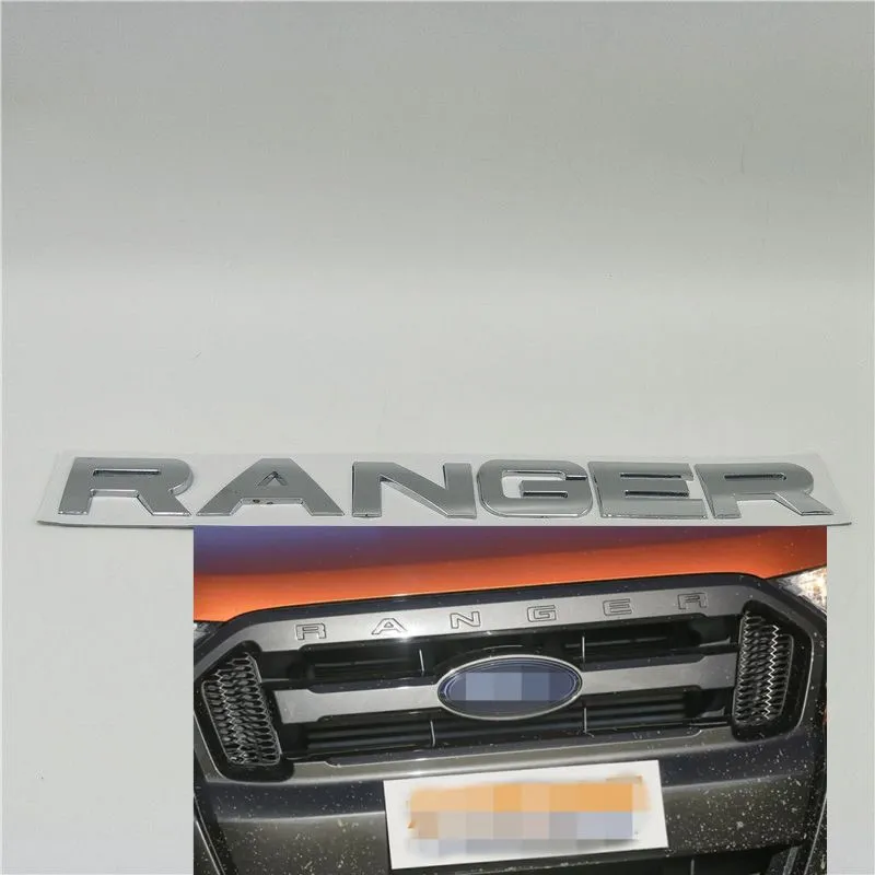 For Ford Ranger Front Grille Emblem Logo Tailgate Letters Nameplate ...