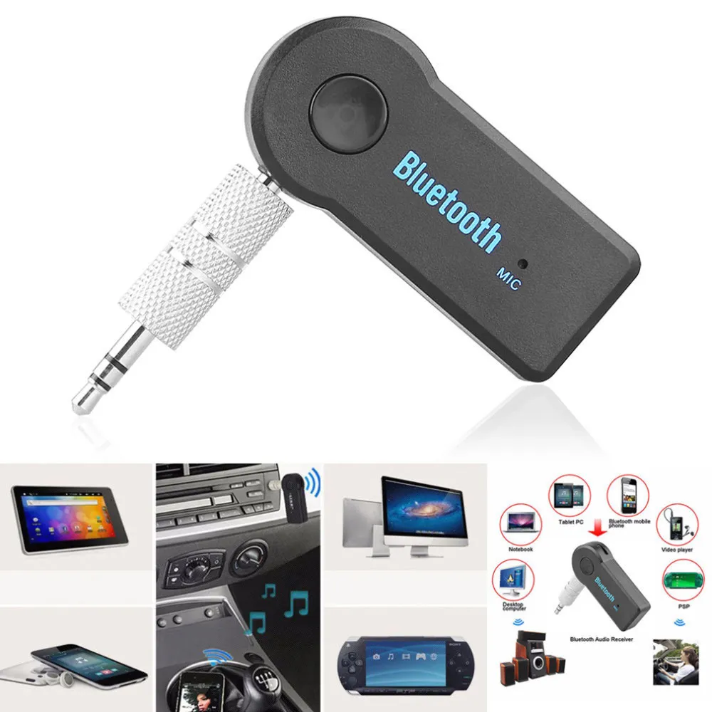 DHgate.com:2024Bluetooth 5.0 Car Receiver, 3.5mm Audio AUX Stereo ...