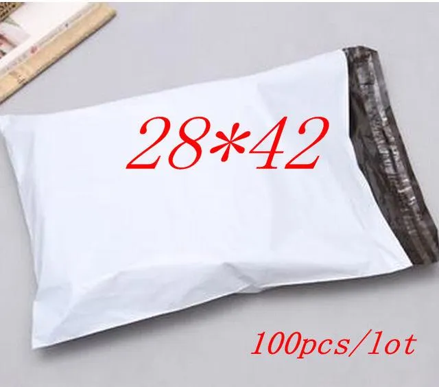 Wholesale 28×42cm White Express Bag Poly Mailer Mailing Envelope with ...