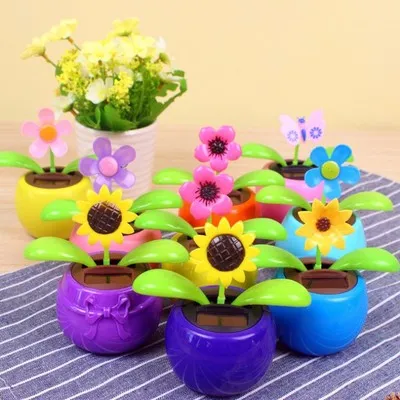 DHgate.com:Solar Dancing Flower Car Decor - Animated Swinging Sunflower ...