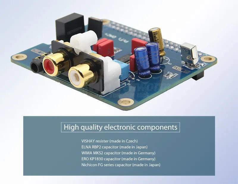 Digital Audio DAC High Resolution Sound Card Module For Enhanced Audio ...