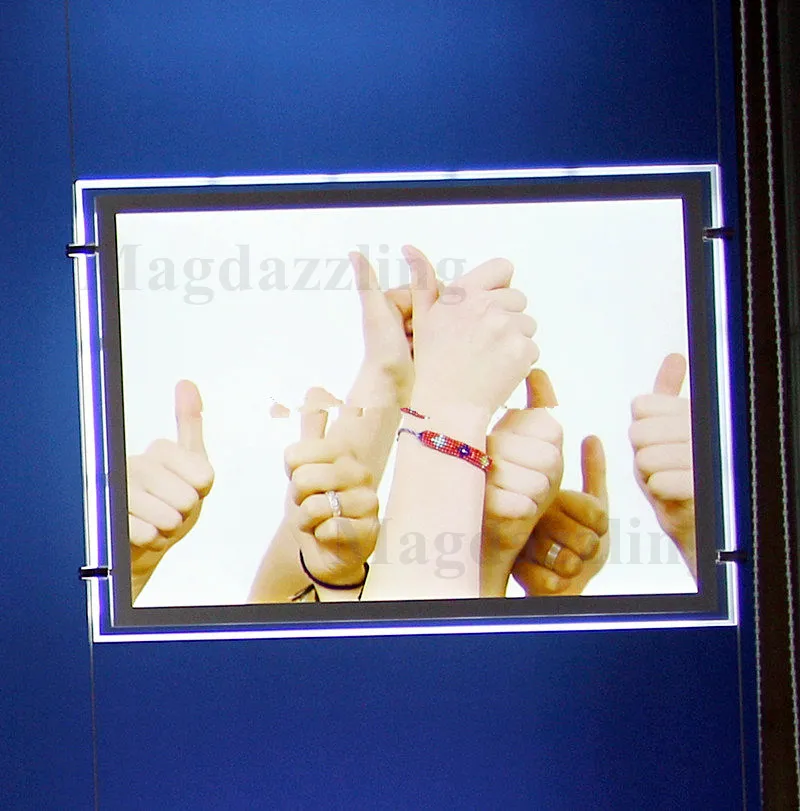 12 Units Of A3 Magnetic Acrylic Frame LED Clerestory Windows Display ...