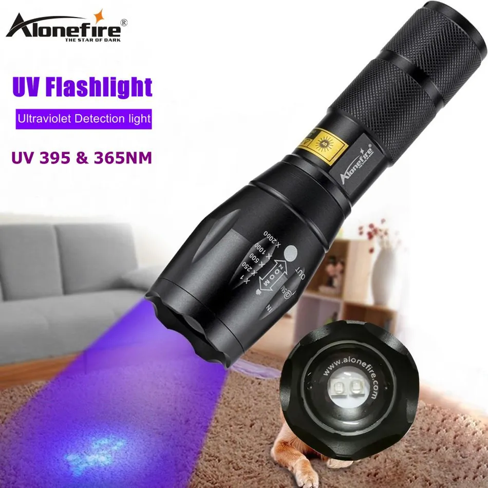 DHgate.com:Product Type - E17 UV LED Flashlight, Color Black, 365nM ...