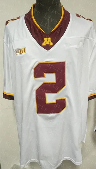 Minnesota Golden Gophers College Football Jerseys, Athan Kaliakmanis ...