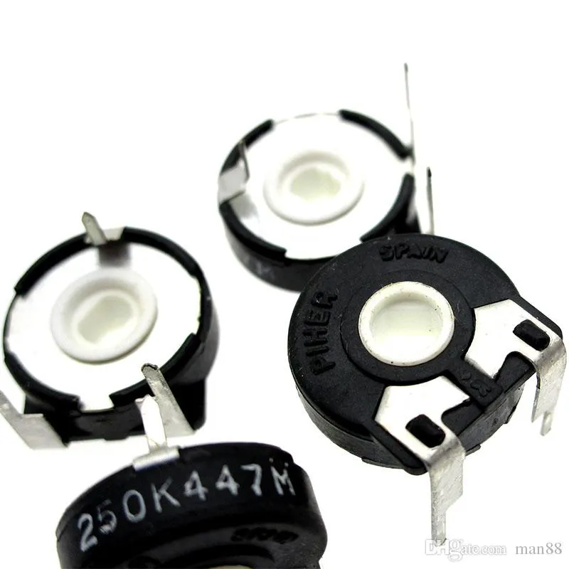 DHgate.com:PIHER Spain Potentiometer PT15 A250K A254 PT15NV02-254A2020 ...