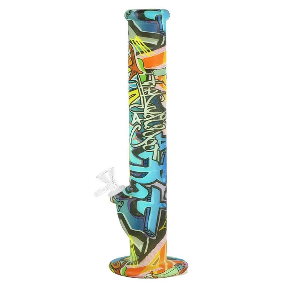 Wholesale Glow In The Dark Hookahs With Non Fading Prints, Silicone ...
