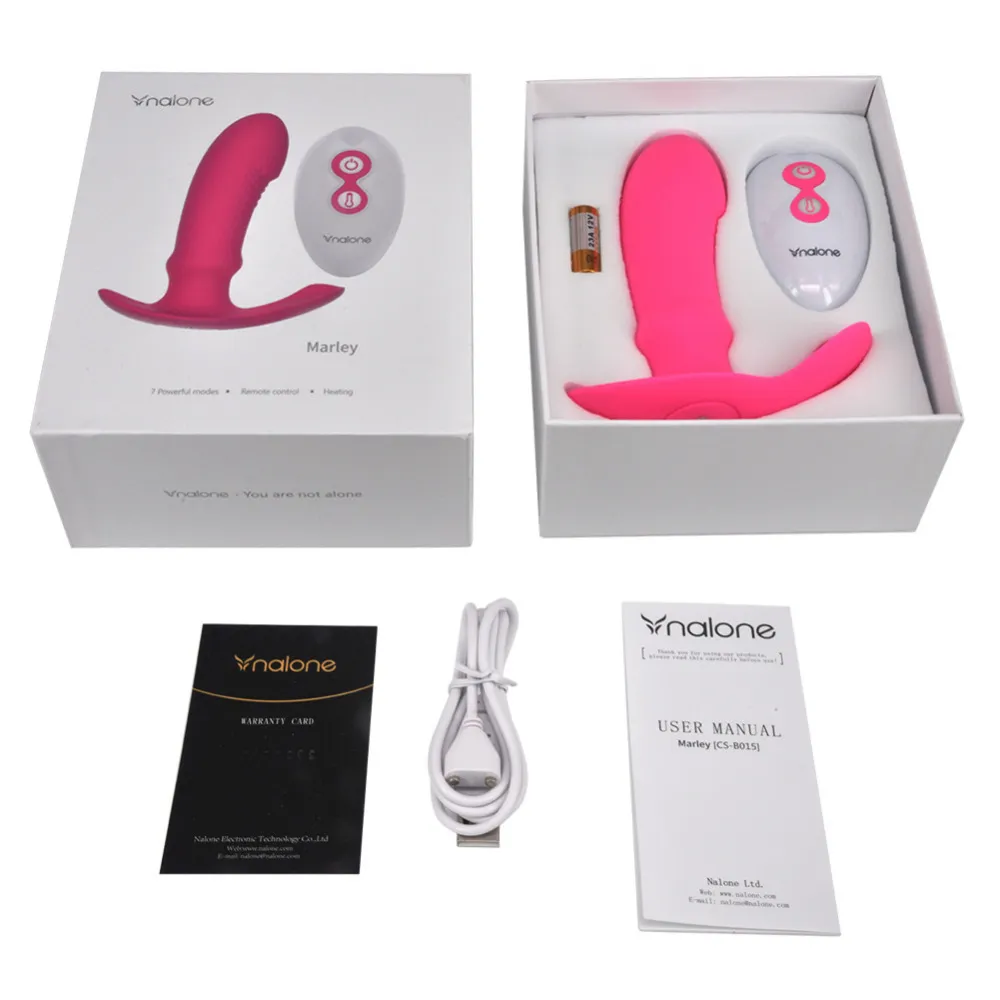 Wireless Heating Nalone 7 Modes Dildo Vibrator For Women Waterproof