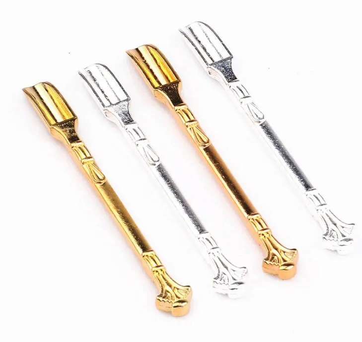 Null Smoke Shovel Gold Silver Easy Carry Mini Powder Scoop Hookah ...