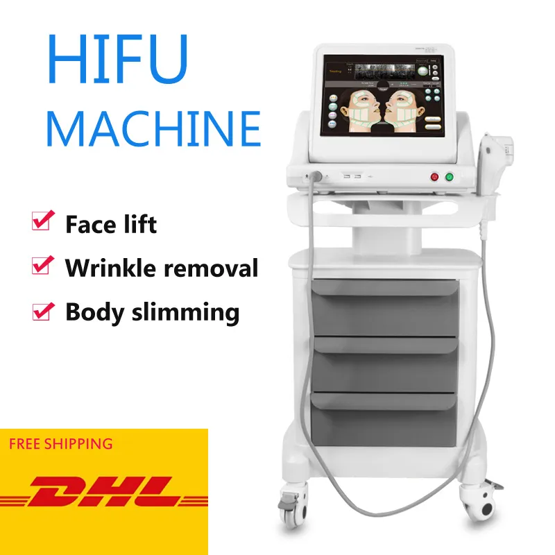 Medical Grade HIFU Face Lift Machine, 5 Heads High Intensity Focused ...