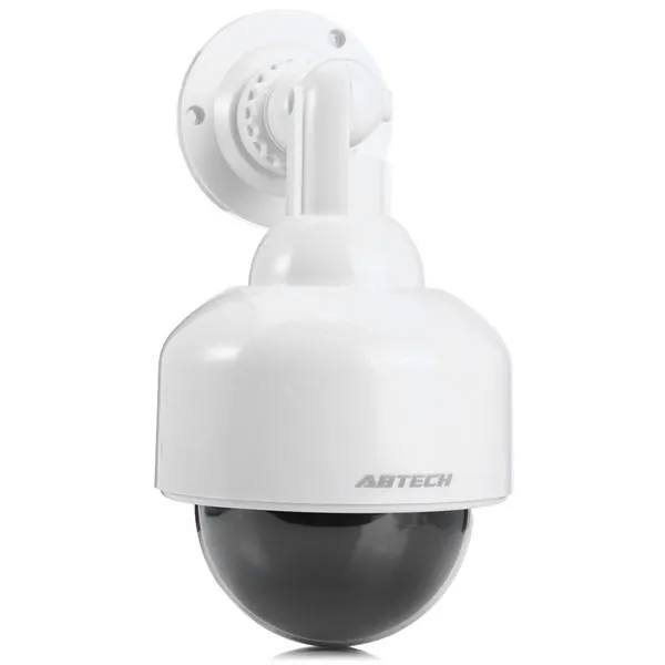 Waterproof Dummy Dome PTZ Simulated Security Camera with Flashing Red LED Light for Surveillance ...