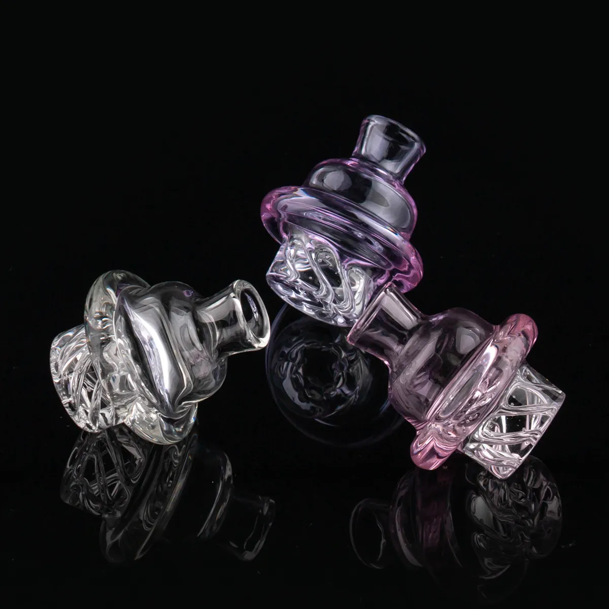 DHgate.com:Eye-Catching Glass Cyclone Spinning Carb Cap for 25MM ...