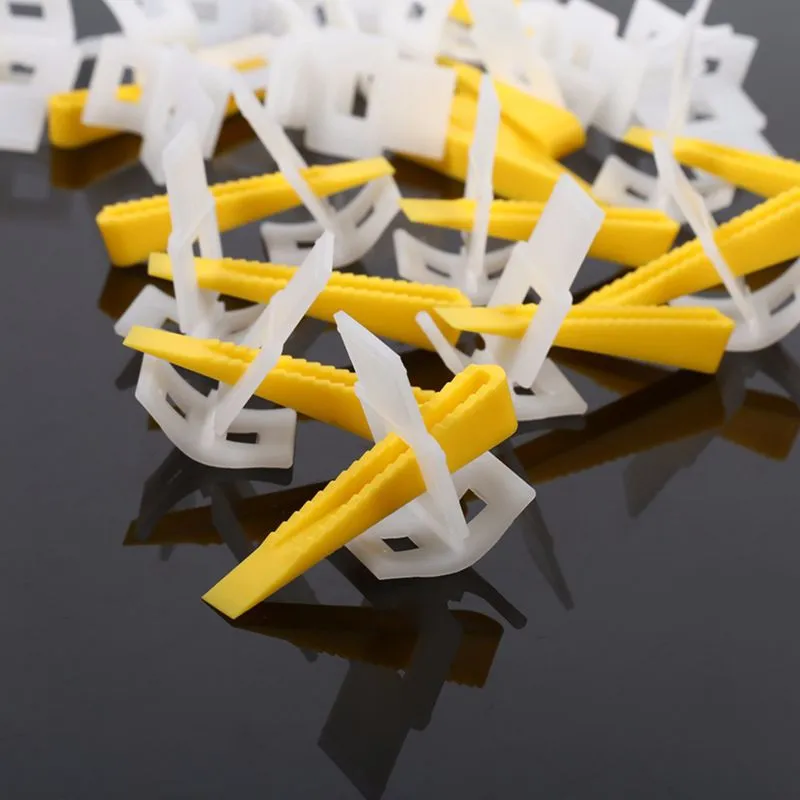 Wholesale 500 Clips 200 Wedges Floor Wall Tile Leveler Spacers Flat ...