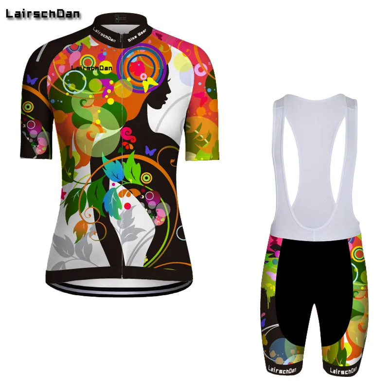 Womens Summer Breathable Short Sleeve Cycling Jersey Kit Ropa Maillot ...
