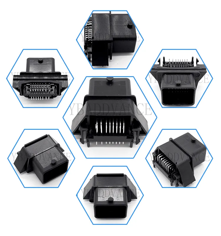 Equivalent To ECU Automotive CMC Series Male 32 Pin Molex Connector ...